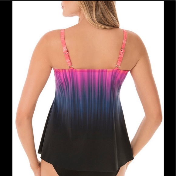 Miraclesuit | Swim | Nwt Miraclesuit Ombr Sunrise Underwire Tankini ...